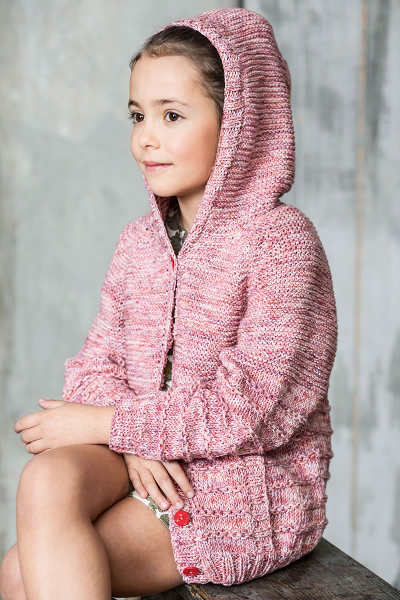 VEST Organico Print van Lana Grossa | FILATI Kids Uitgave 5 - Model 34